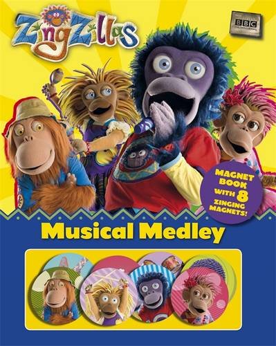 Zingzillas Musical Medley Magnet Book by BBC 1405907630 The Fast for ...