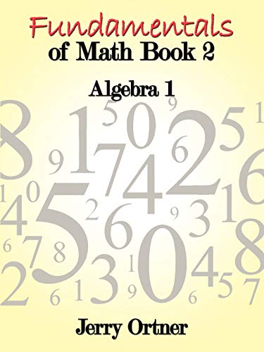 Fundamentals of Math Book 2: Algebra 9781438926926| eBay