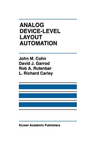 Analog Device-Level Layout Automation 9781461361893 | eBay