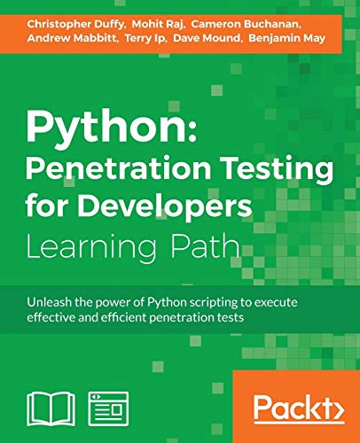 Python: Penetration Testing for Developers 9781787128187| eBay
