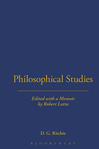 Philosophical Studies (The Thoemmes library of British philosophy ...